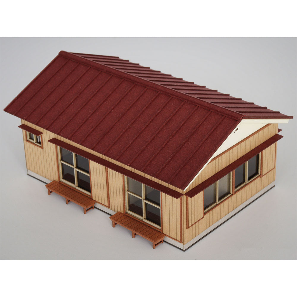 One-story house B : Baioudou HO(1:83) pre-colored kit ST-035-83C ...