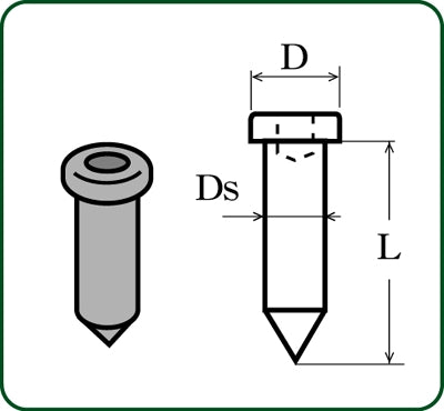 Embedded pin with hole 0.75mm black : Sakatsu Detail Up Non-scale 4447 ...