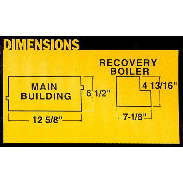 Superior Paper Mill : Walthers Unpainted Kit N (1:160) 3237 – Sakatsu ...