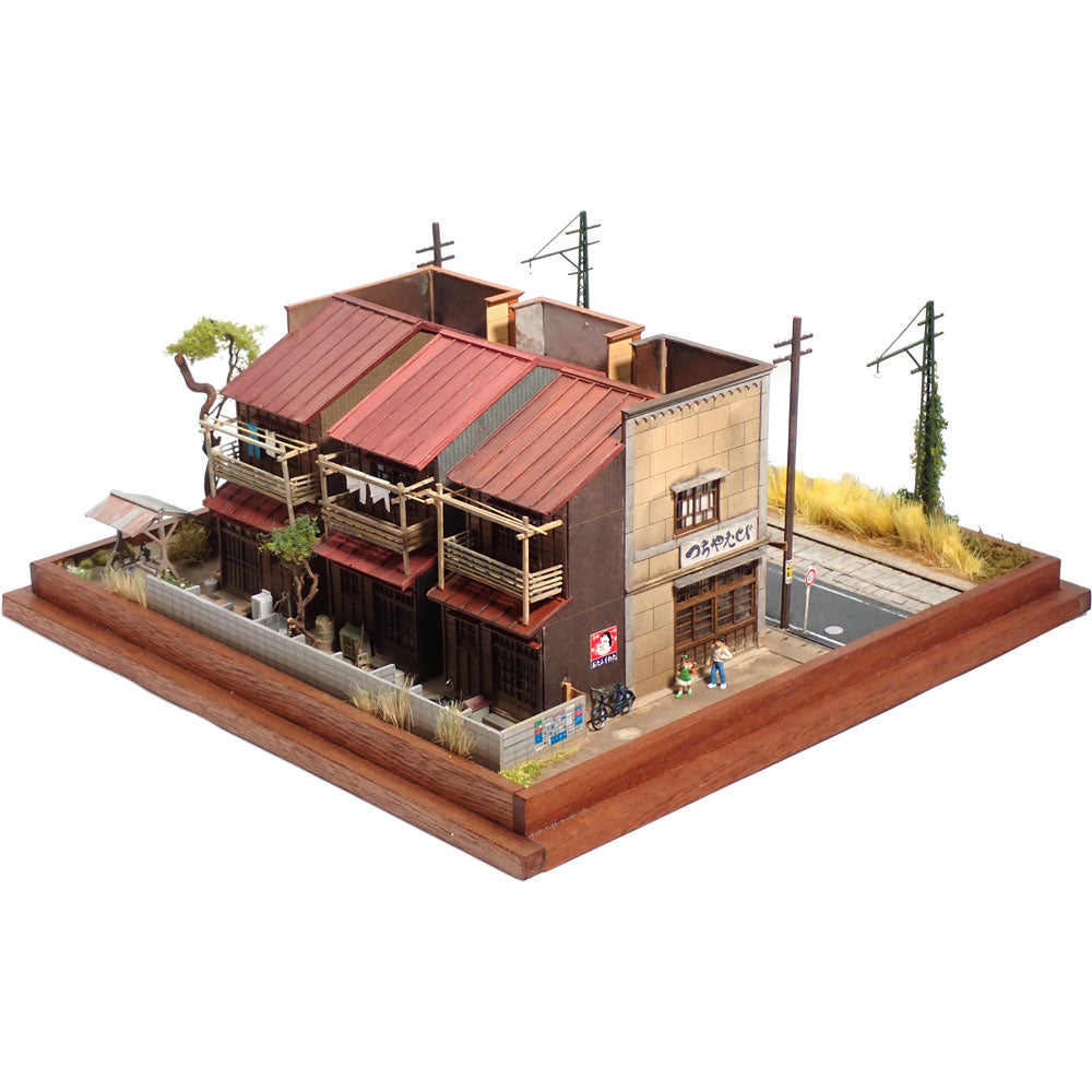 Japanese signboard architecture of three houses in succession 2 : Yosh ...